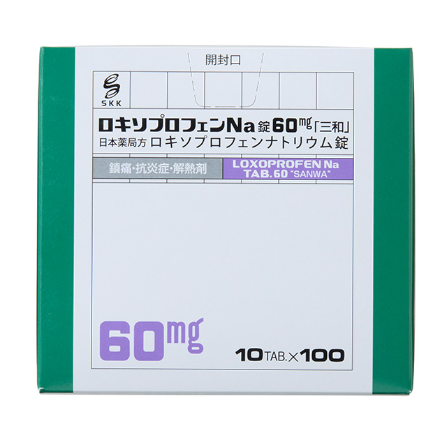 【FEEDデンタル】ロキソプロフェンNa錠60mg「三和」の通販｜解熱鎮痛消炎剤